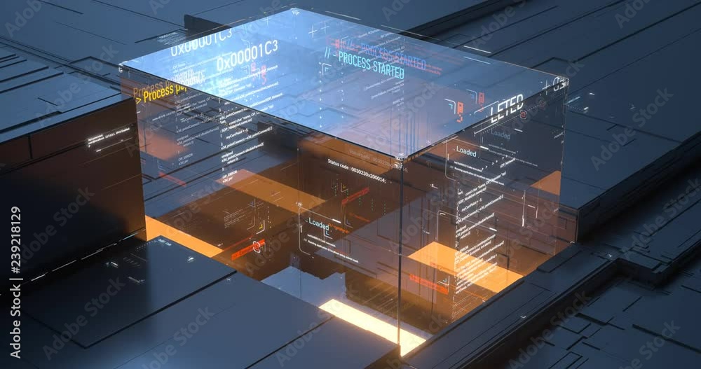 Vidéo Stock Digital background,Data code.Computer code,Abstract ...