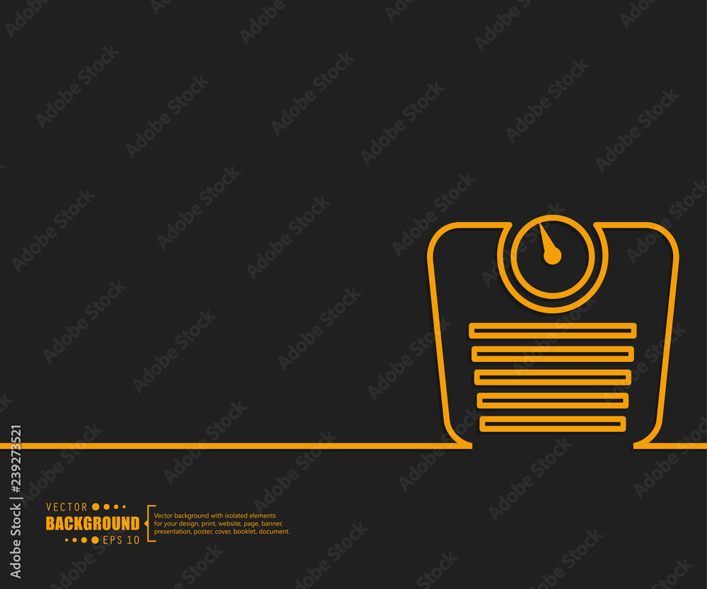 Abstract creative concept vector line draw background for web, mobile ...