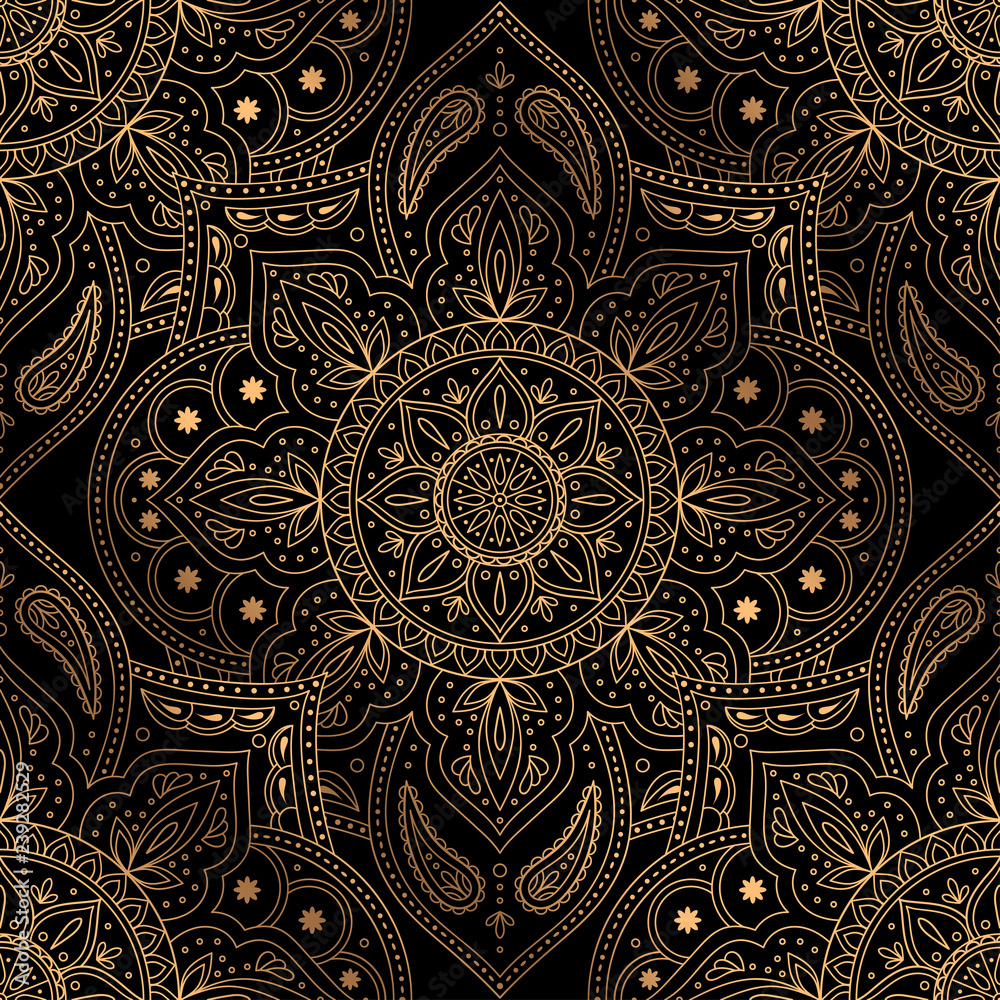 Indian Pattern Wallpaper