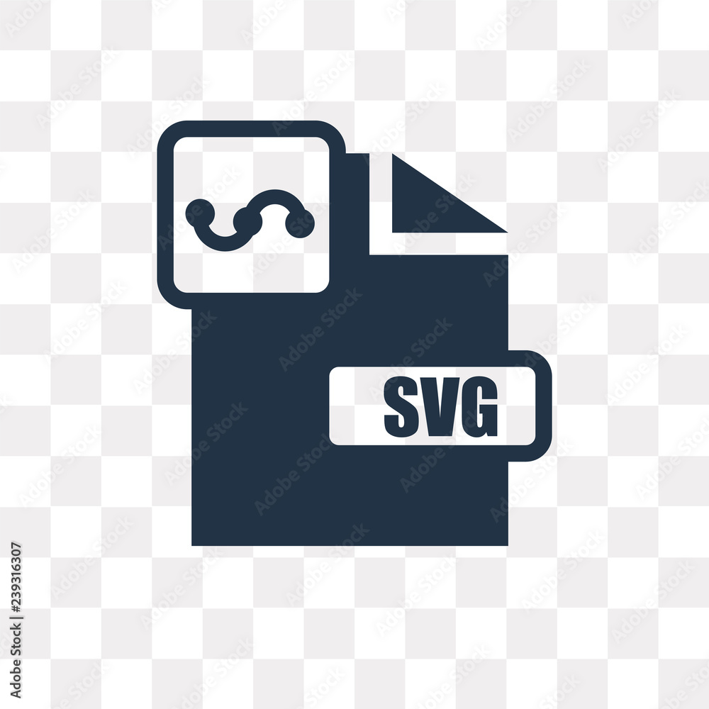 Svg vector icon isolated on transparent background, Svg transparency ...
