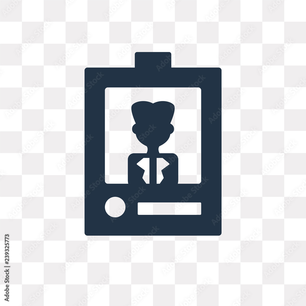 Card vector icon isolated on transparent background, Card transparency ...