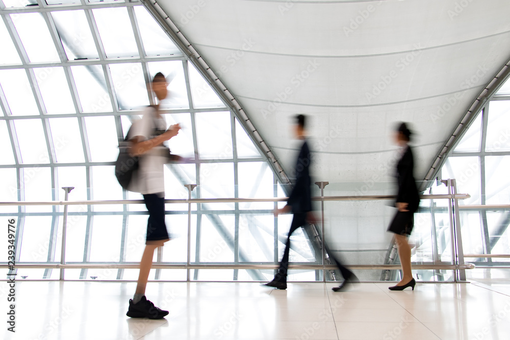 Blurred Images Of People