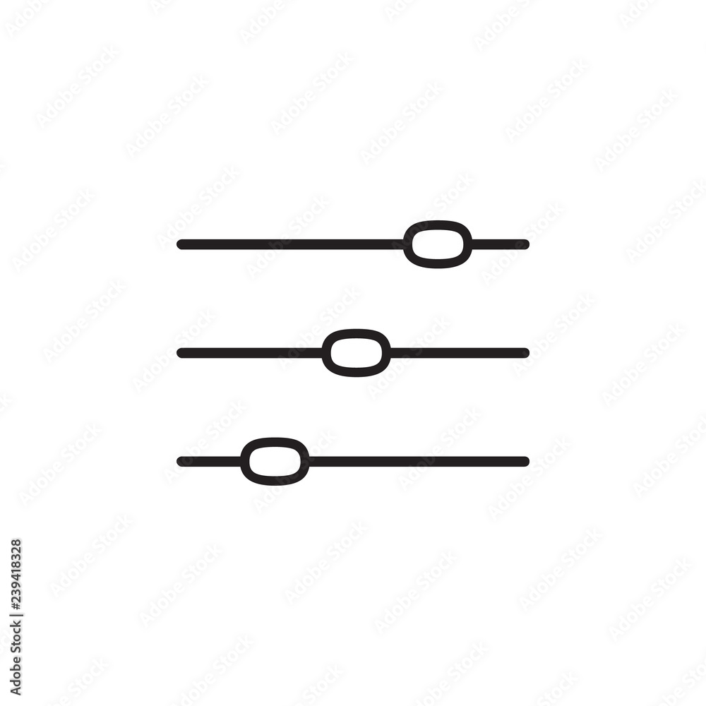 mixer, volume, configuration icon. One of business collection icons for ...