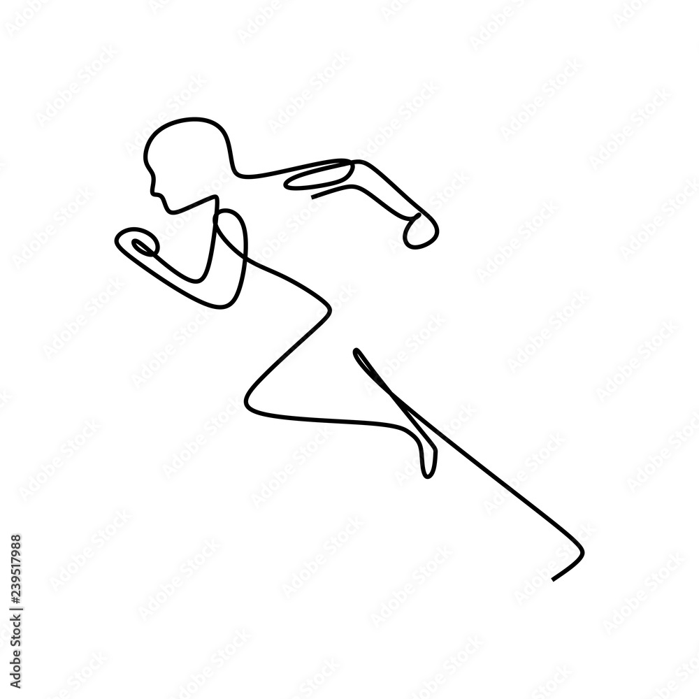 Sports Line Drawing at Toby Wise blog