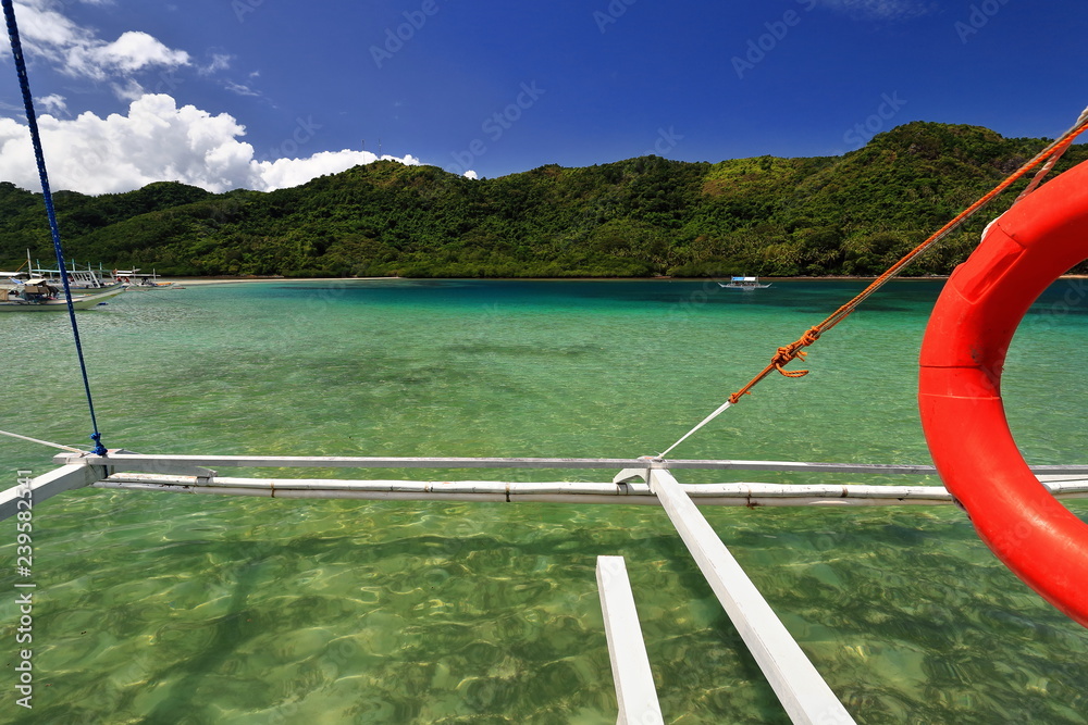 Snake island sandbar joining mainland Palawan and Vigan island-El Nido ...