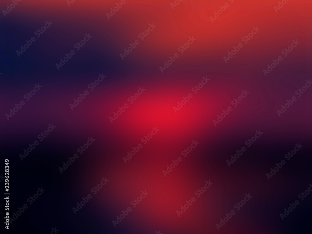 Colorful dark red and blue abstract background with vignette ...