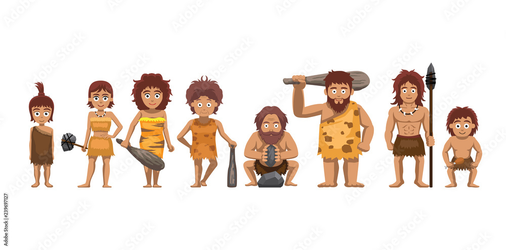 Caveman Family