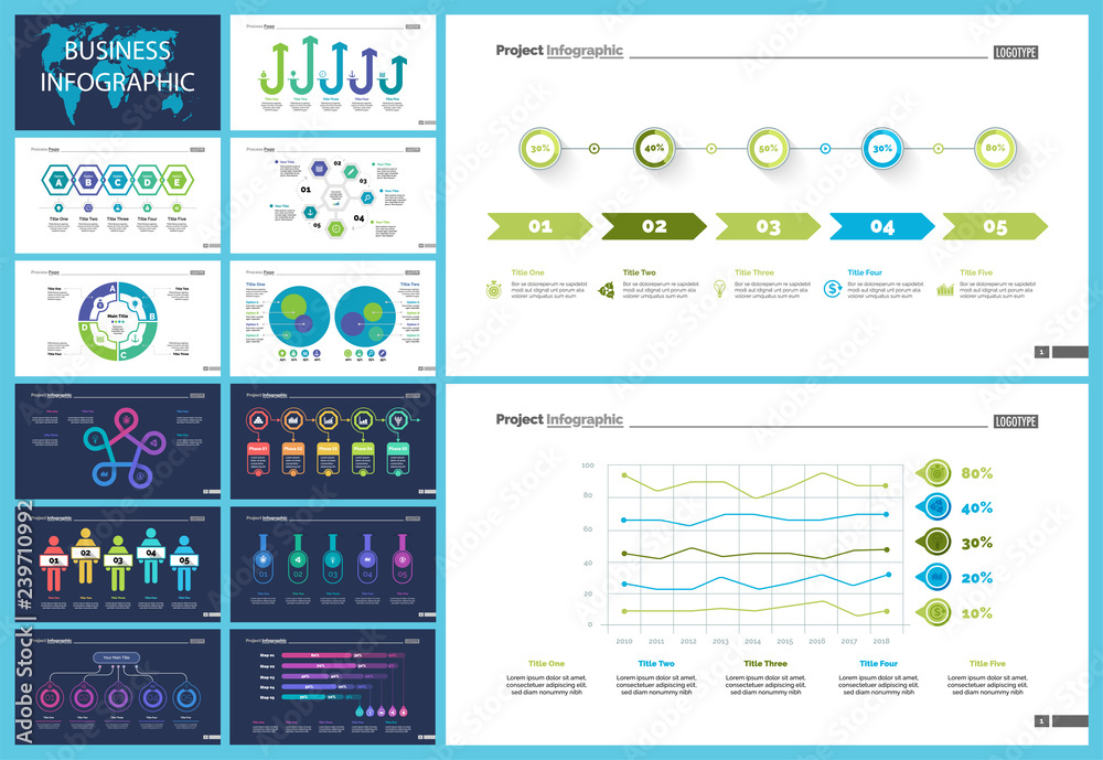 Creative business infographic design for project management concept ...