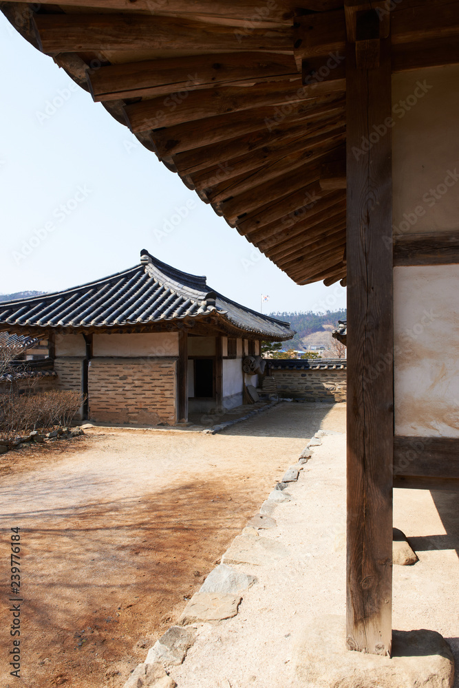 This is the birthplace of General Kim Jwa-jin in Korea. Stock Photo ...