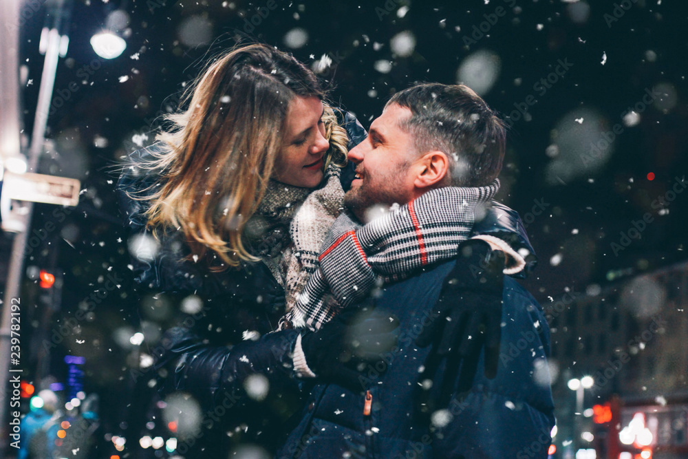 Walking At Night Together