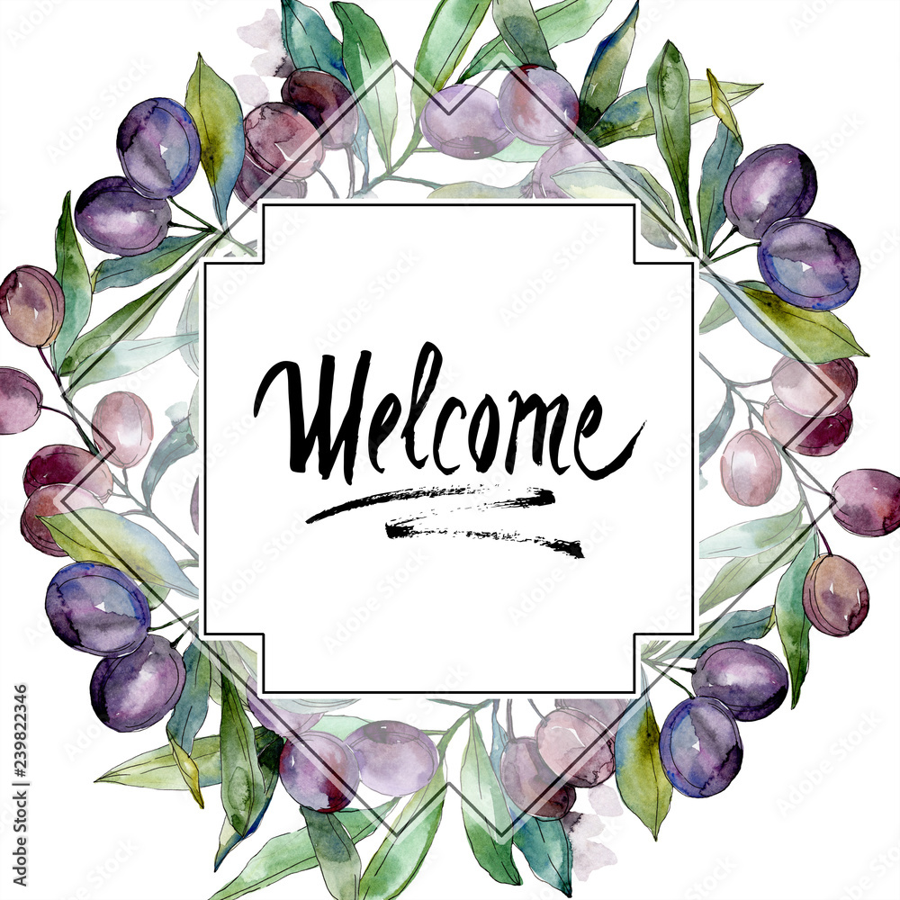 Olive Branch Calligraphy