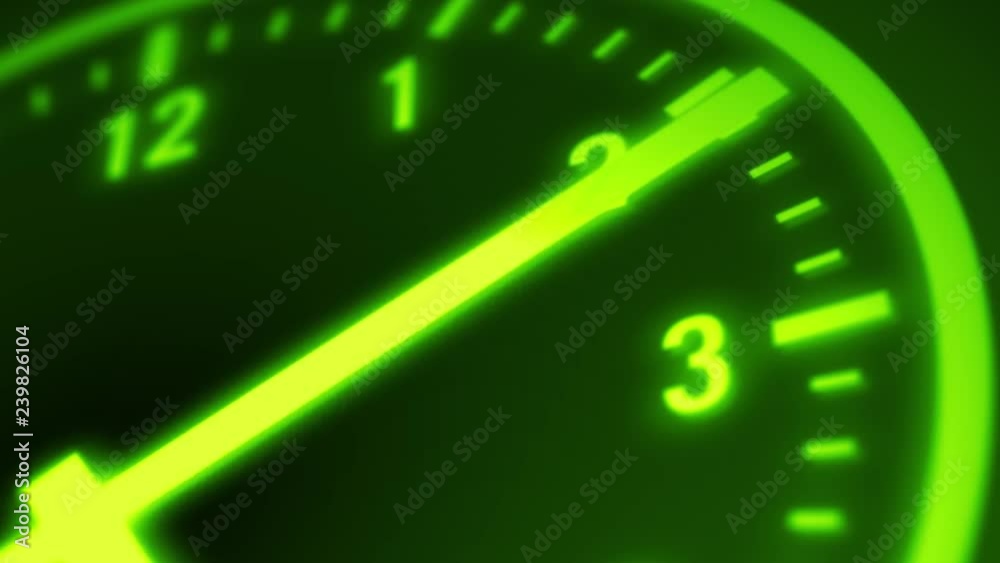 Numerical Clock Time Lapse Background Loop/ 4k animation of a black and ...