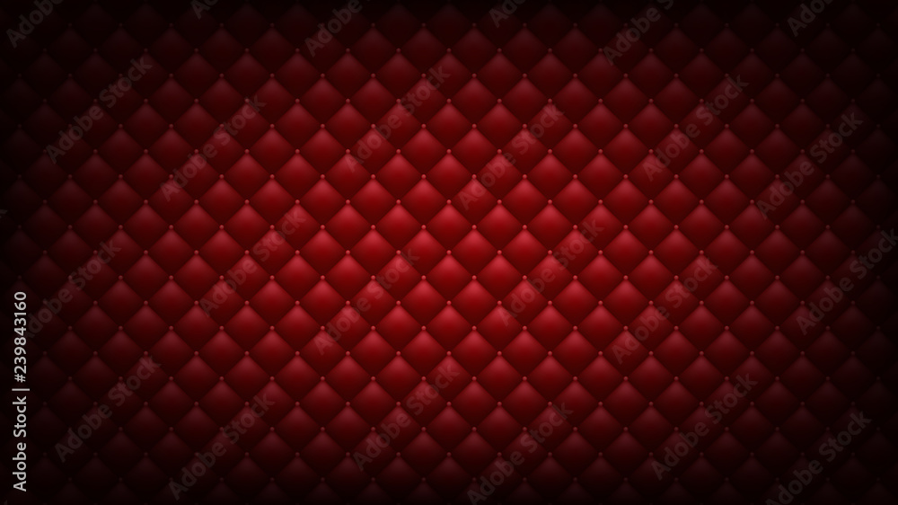 Quilted red background Stock Vector | Adobe Stock