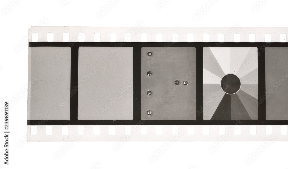 Vintage Film stock For still photography or motion picture. Isolated ...
