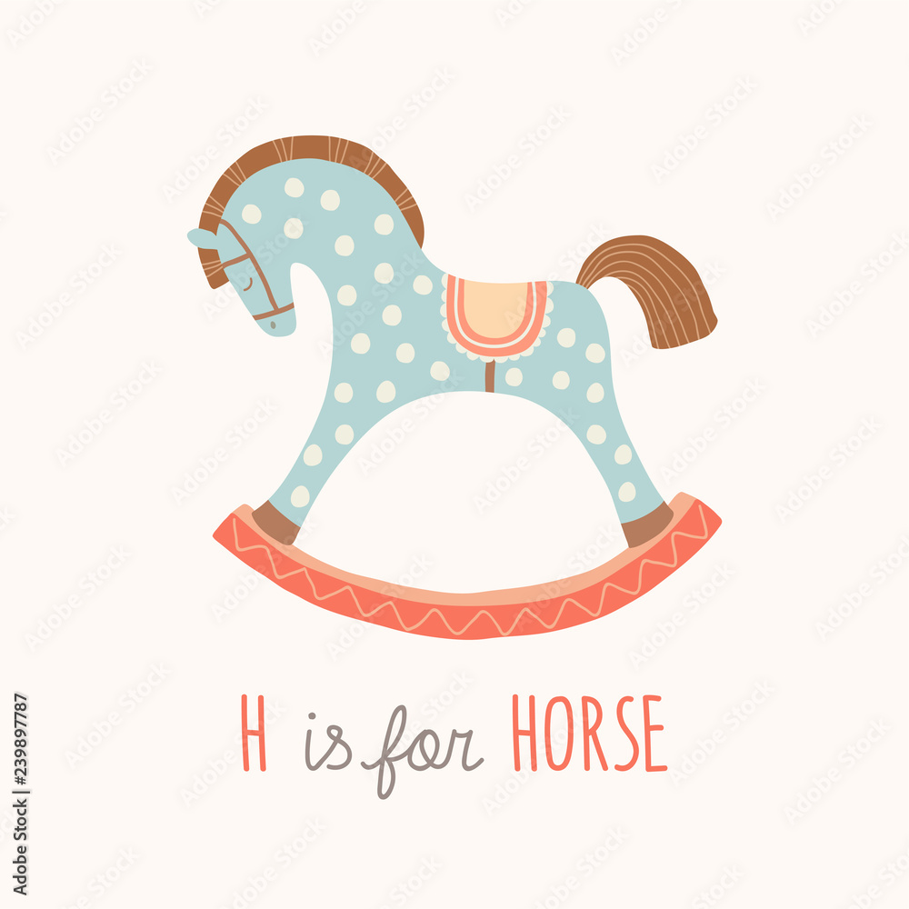 ABC Kids Wall Art. Toy Alphabet Card. Nursery alphabet poster wall art ...