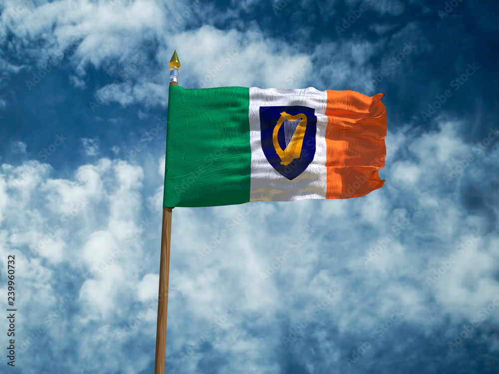 Ireland Flag Flying