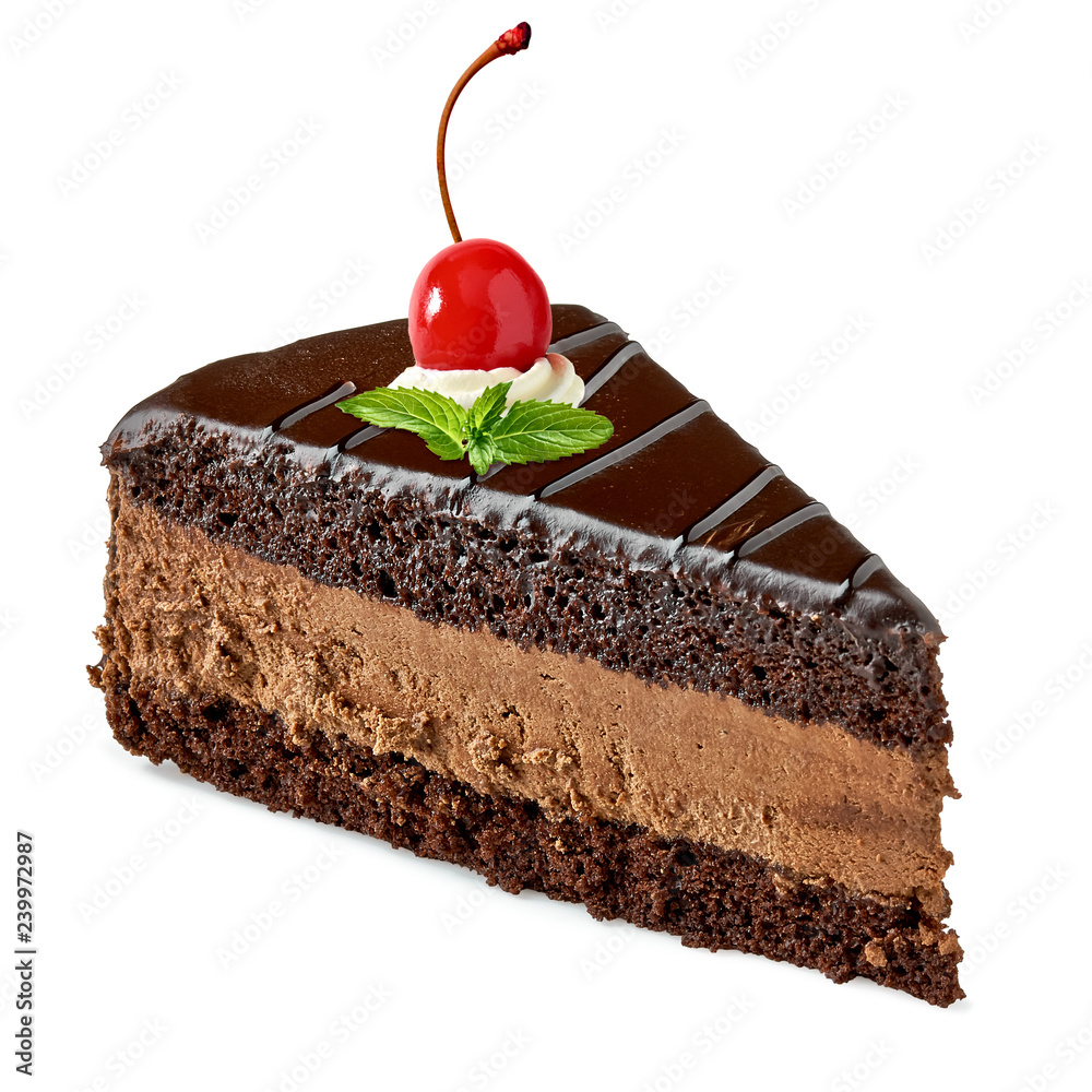 A Slice Of Cherry Cake