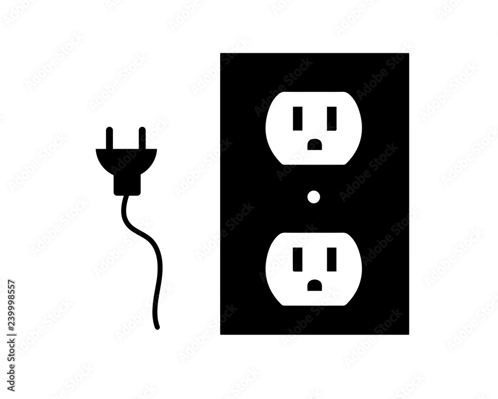 Electrical Outlet Icon