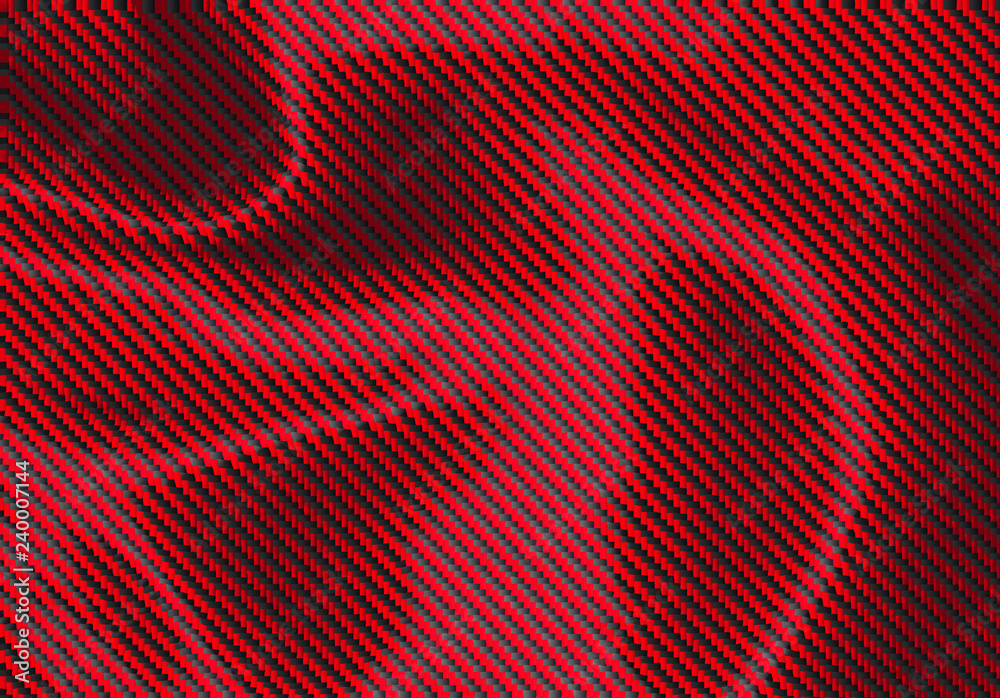 Distorted Dark red kevlar texture background - illustration Stock ...
