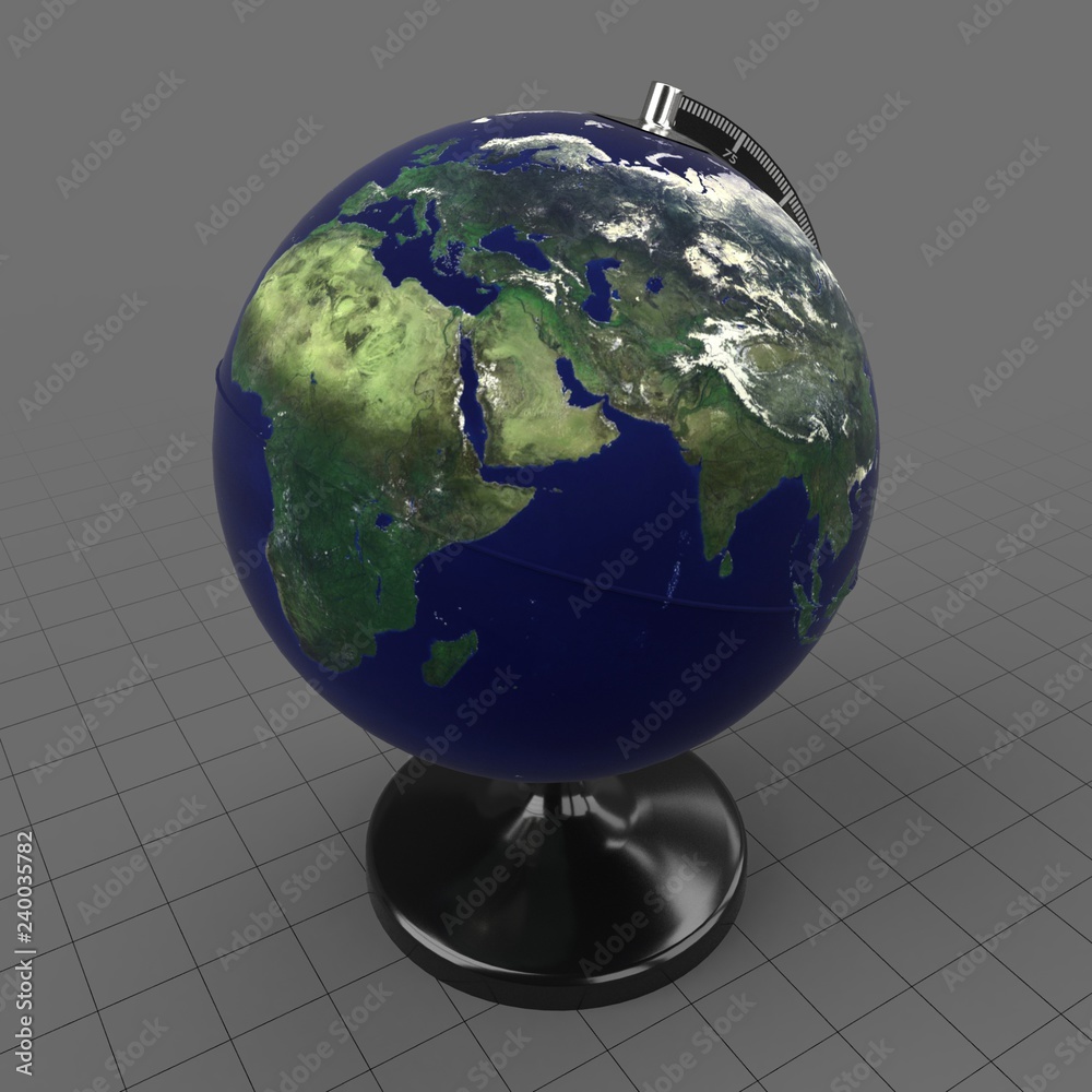 World globe Stock 3D asset | Adobe Stock