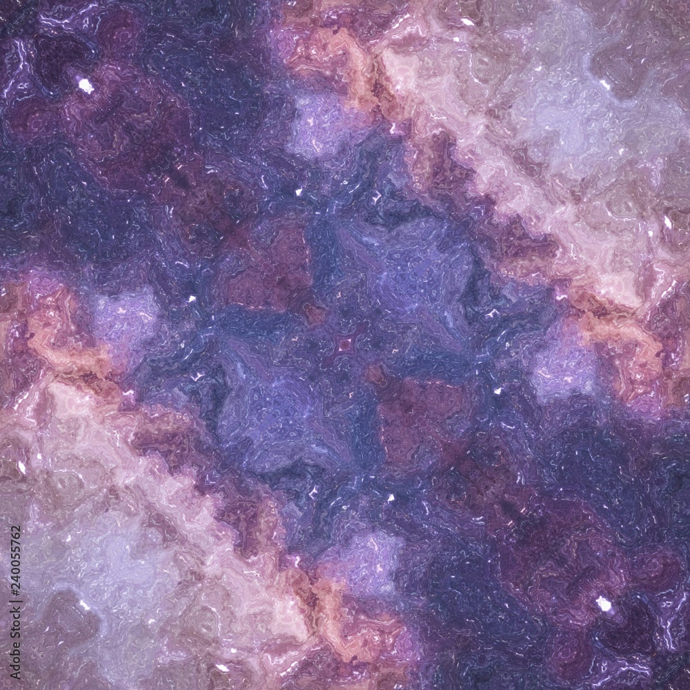 Abstract galaxy watercolor background. Colorful cosmic texture. Oil ...