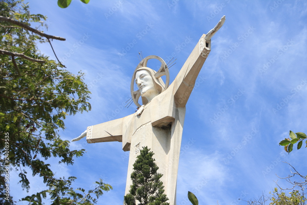 Jesus Statue in Vung Tau, Vietnam Stock Photo | Adobe Stock