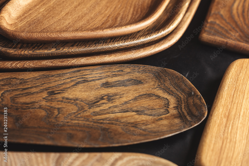 Wood texture, close up. Showing growth rings. Design boards made of ...