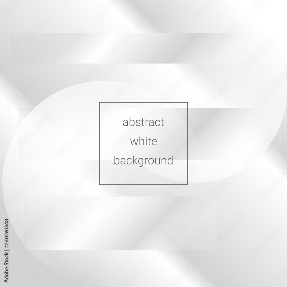 white abstract background with transparent stripes, sphere for your ...