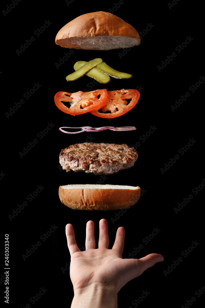 Floating Food Photography