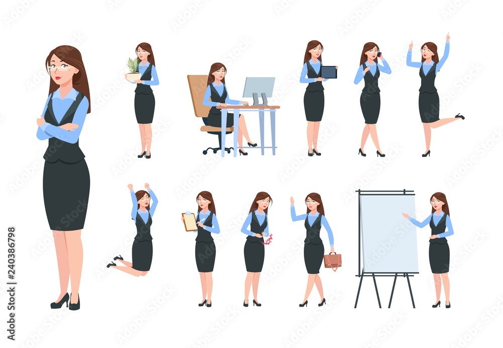 Professional Character Work Place