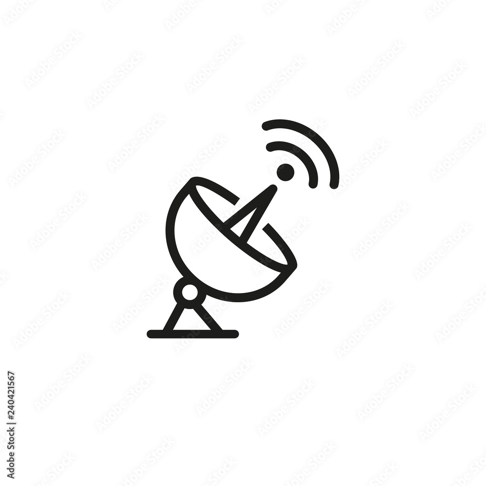 Radar Dish Icon
