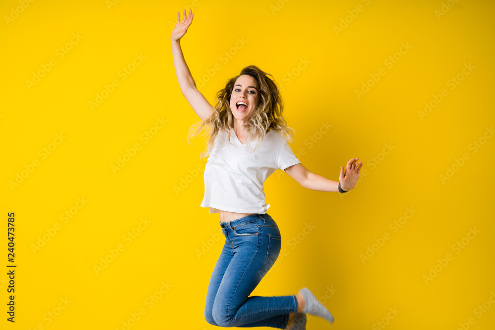 Over Excited Woman