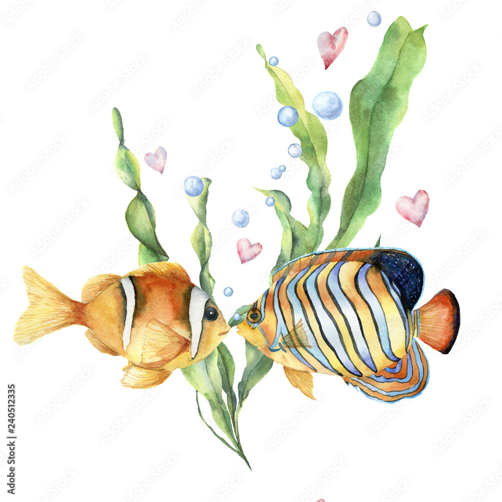 Two Fish In Love
