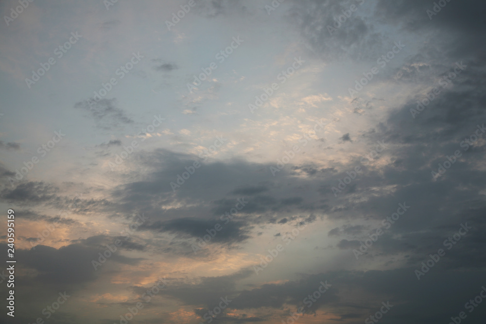 Best clouds and sky color image. The most beautiful background of ...