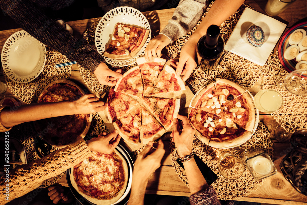 Sharing Food With Friends