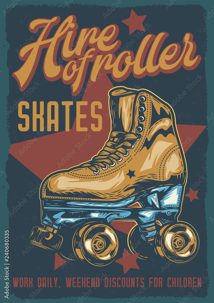 Roller Disco Poster