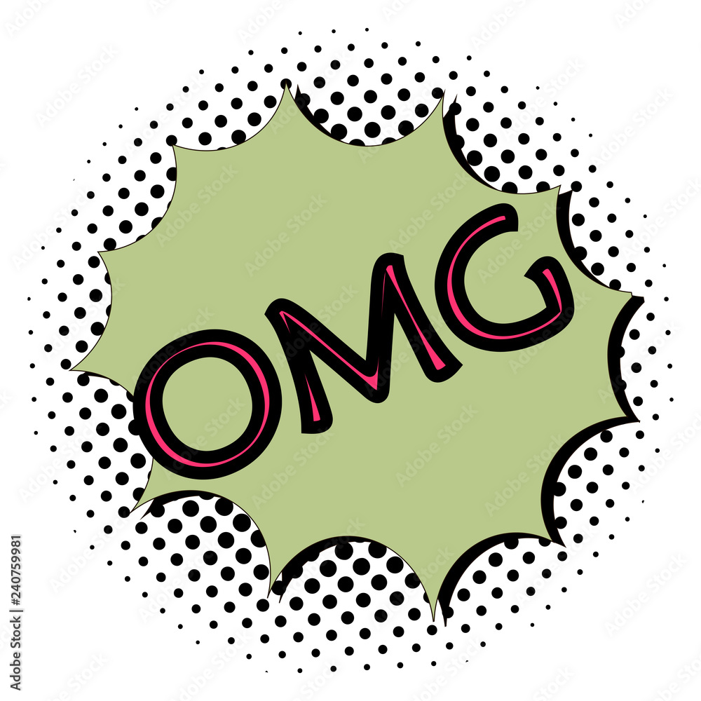 Op art retro comic style. Comic strip. Bright dynamic cartoon ...