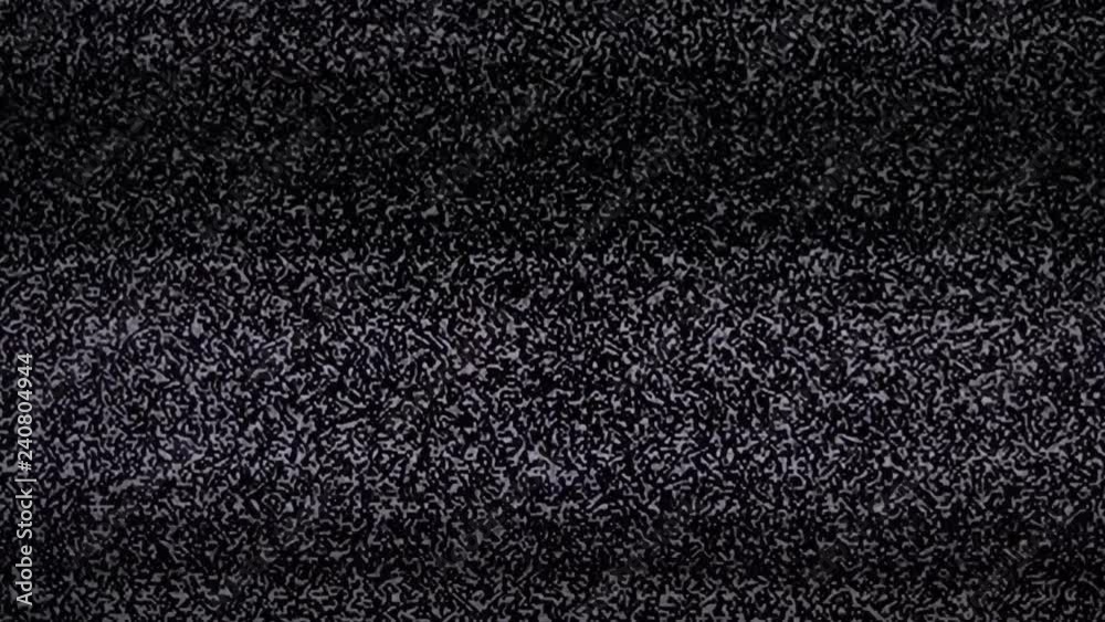 noise tv background. lifestyle Television screen with static noise ...