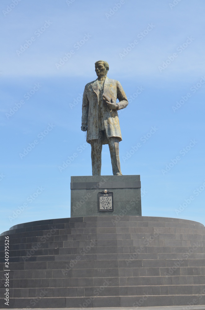 Dr. Jose Rizal Statue Stock Photo | Adobe Stock