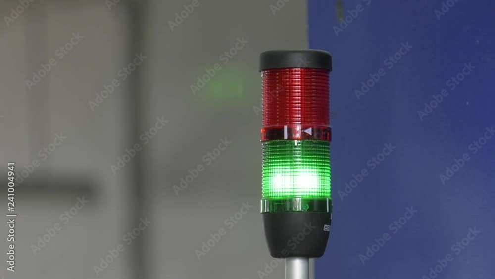 Warning light for electrical control cabinet. Warning light alarm for ...
