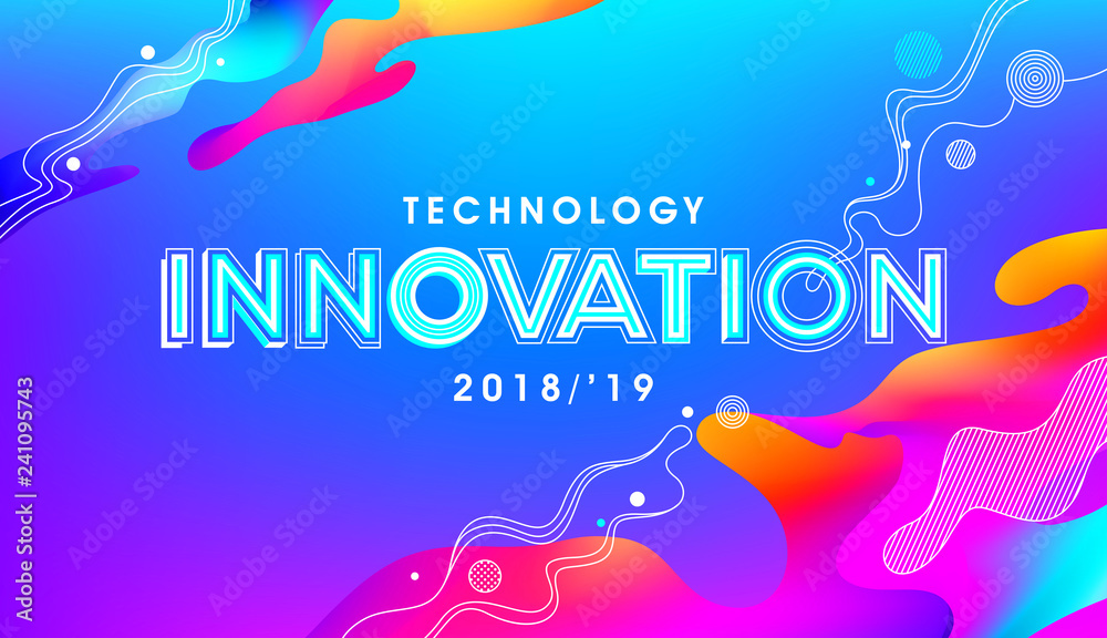 innovation concept in holographic fluid composition in modern ...