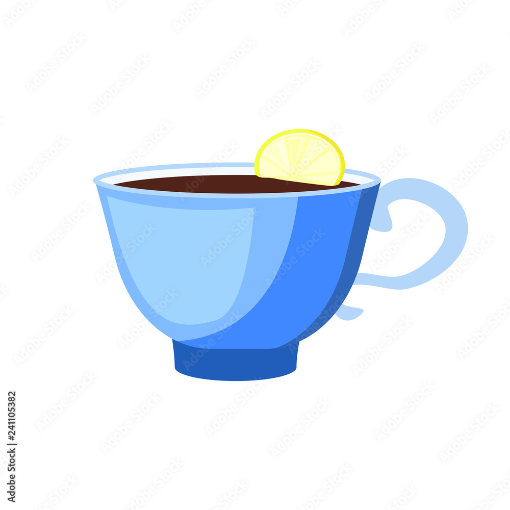 Blue Tea Cup Clip Art