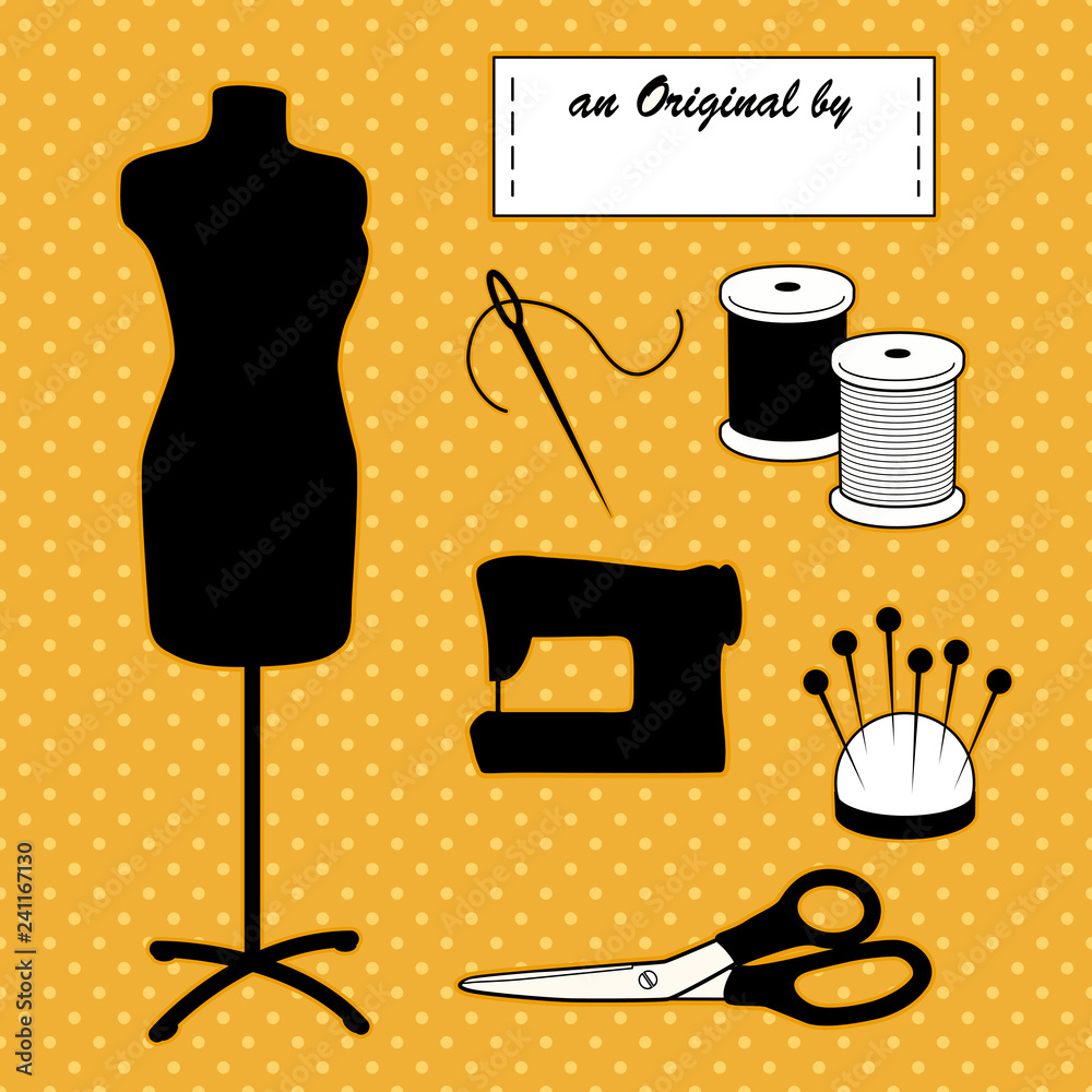 Sewing and tailoring, fashion model mannequin, Do it yourself tools ...