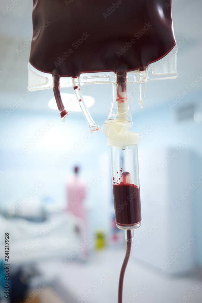 blood transfusion in icu Stock Photo | Adobe Stock