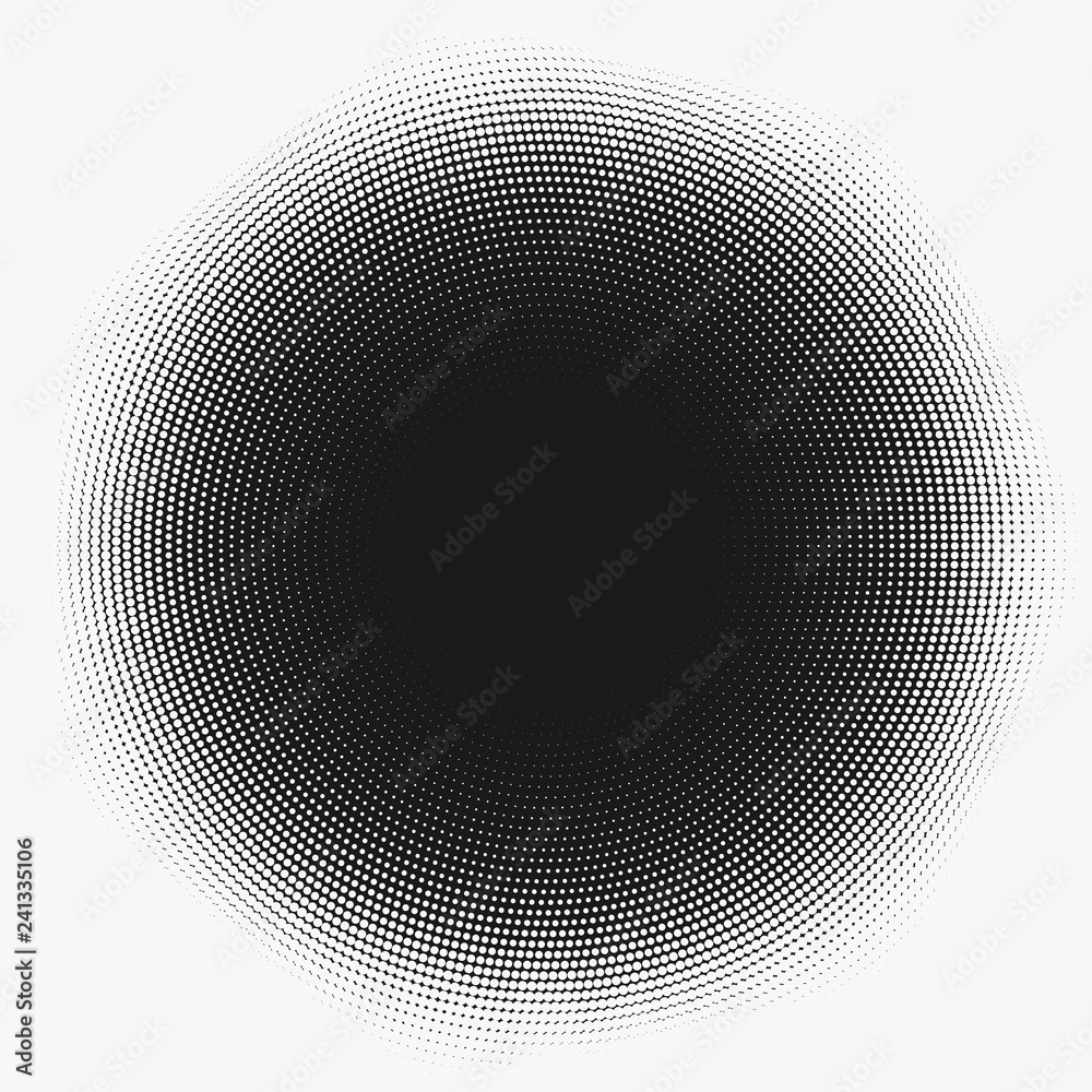 Vector Halftone Texture. Stock Vector | Adobe Stock