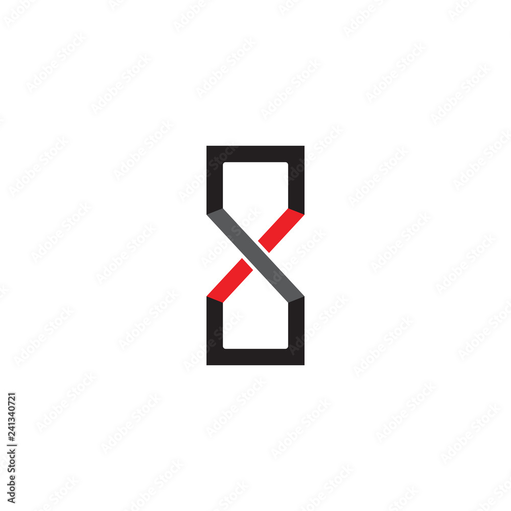X8 logo design Stock Vector | Adobe Stock