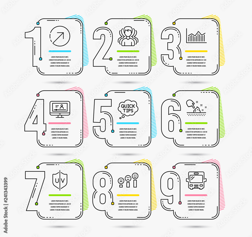 Infographic Numbers Video