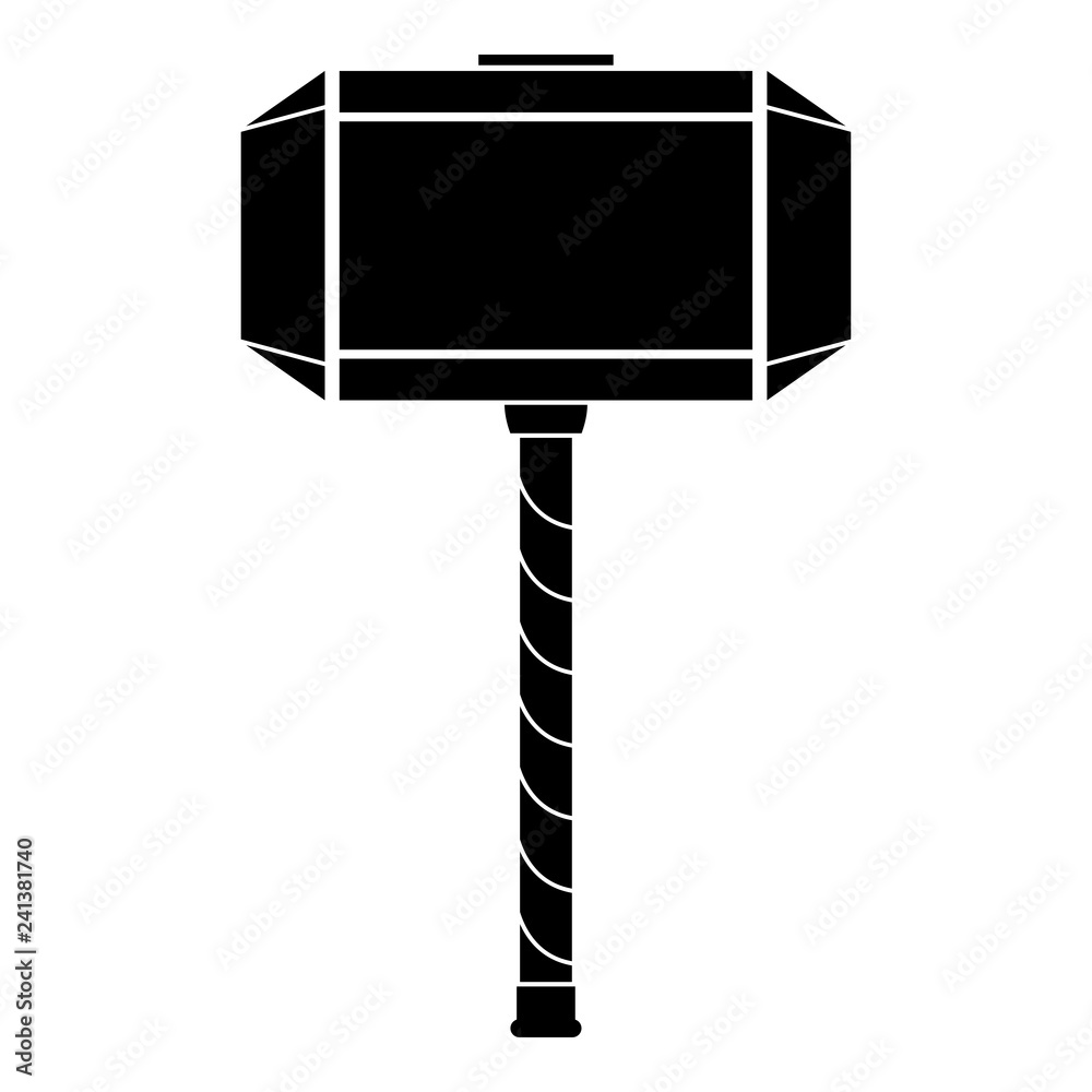 Thor Hammer Vector