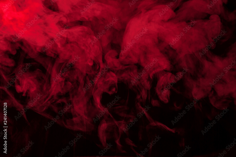 red smoke or black vapor for wallpaper Stock Photo | Adobe Stock