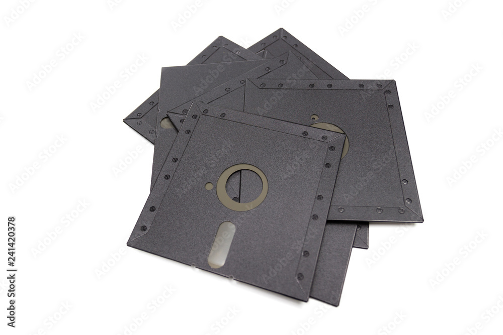 A floppy disk, also called a diskette or just disk, is a type of disk ...